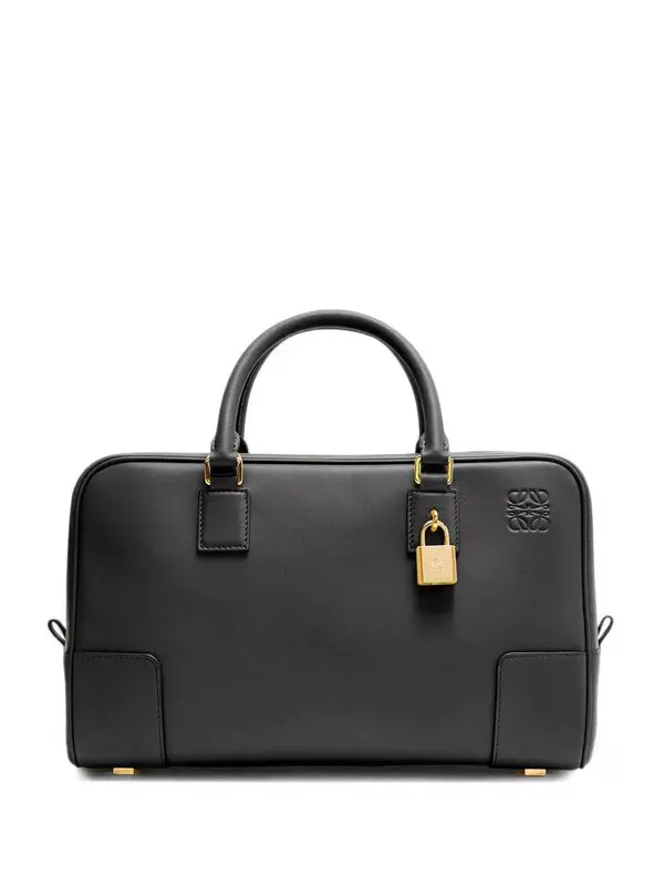 Loewe Amazona 28 Leather Tote - Black