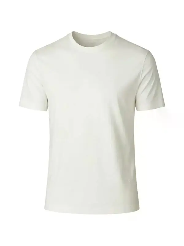 BRETT JOHNSON Round-neck T-shirt - Neutrals