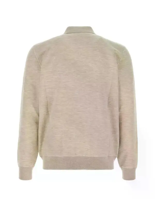 Brioni Zip-up Cardigan - Neutrals