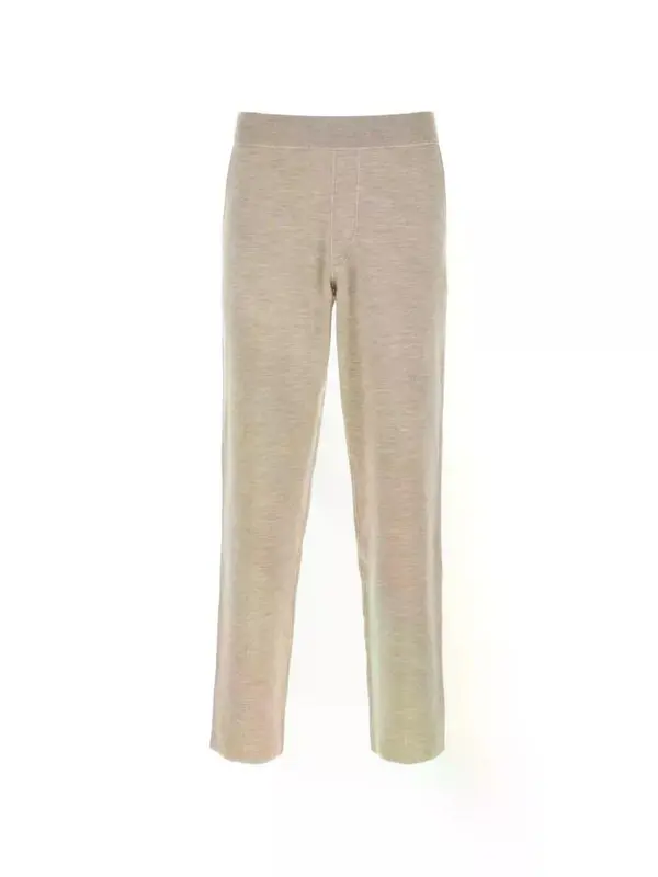 Brioni Elasticated-waistband Trousers - Neutrals
