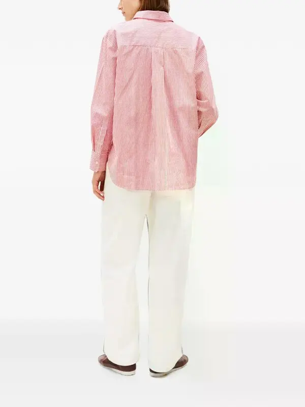 Tommy Hilfiger Striped Embroidered Shirt