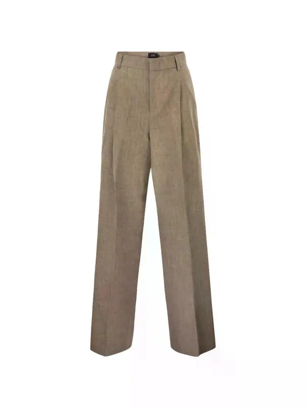 FAY Regular-fit Pleated Trousers