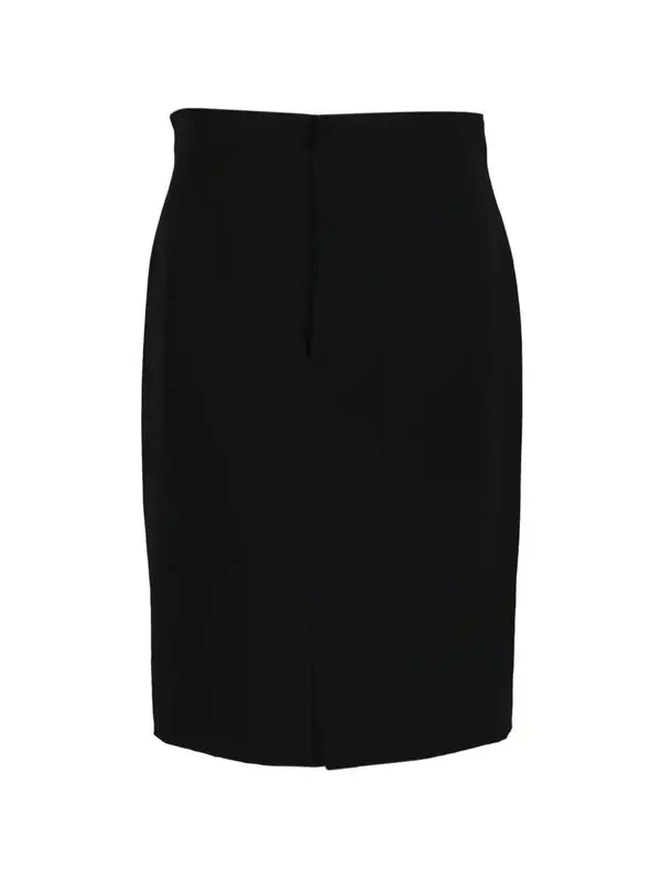 Versace Slit-embellished Skirt