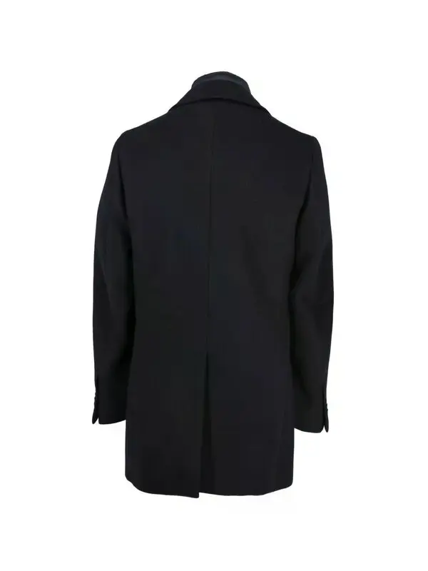 Vintage Layered Coat - Blue