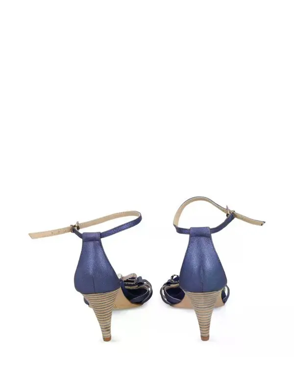 Vintage 80mm Embellished Sandals