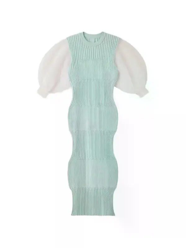 CFCL Ribbed Knit Midi Dress