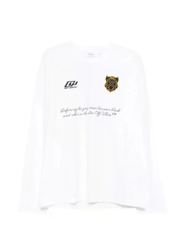 Off-White Logo Graphic T-shirt - White