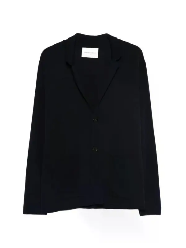 ROBERTO COLLINA Patch-pockets Cardigan - Blue