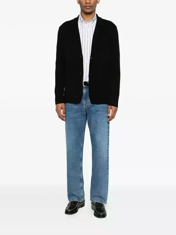 ROBERTO COLLINA Buttoned Cardigan - Black