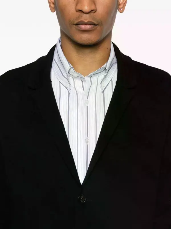 ROBERTO COLLINA Buttoned Cardigan - Black