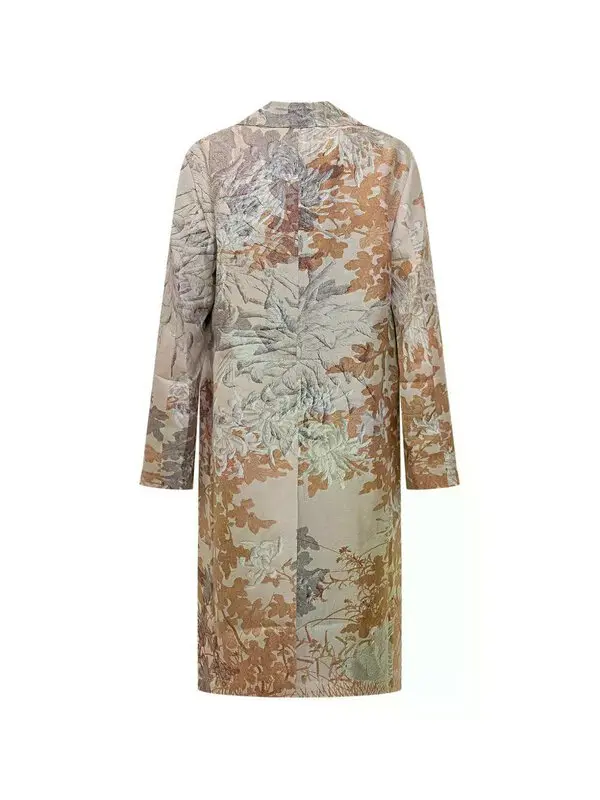PIERRE-LOUIS MASCIA Cialda Fantasia Floral Coat