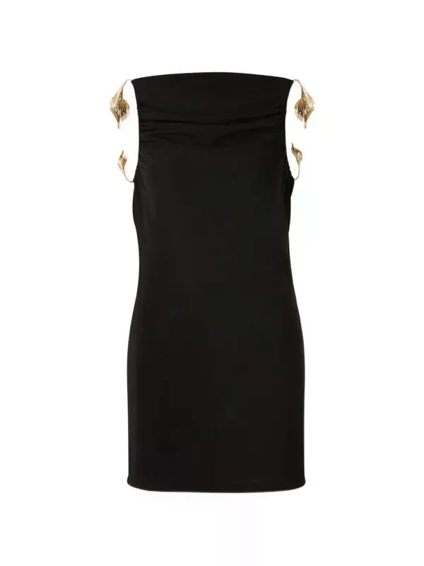 Cult Gaia Flower-embellished Mini Dress