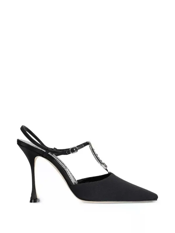 Manolo Blahnik Truta Rhinestone-embellished Pumps
