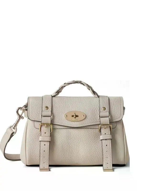 Mulberry Mini Alexa Buckled Tote Bag - Neutrals