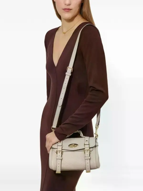 Mulberry Mini Alexa Buckled Tote Bag - Neutrals