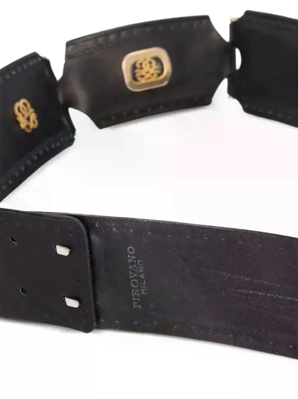 PIROVANO VINTAGE Decorative Leather Belt