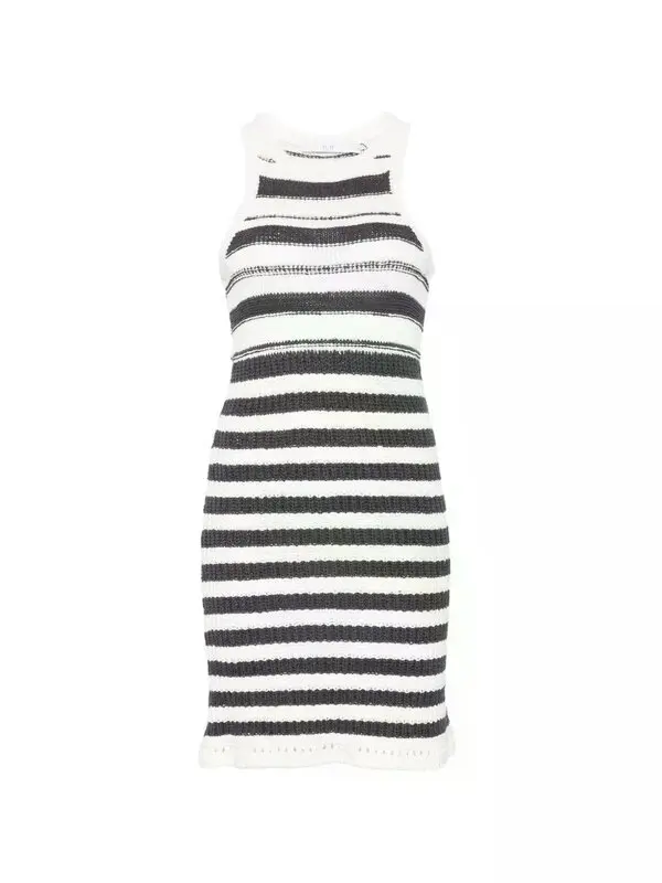 IRO PARIS Miyana Striped Dress - White
