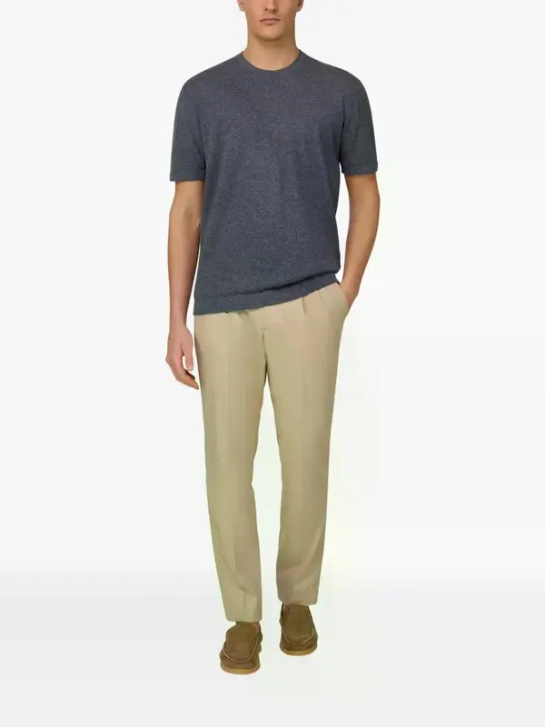 Boggi Milano Pleated Trousers