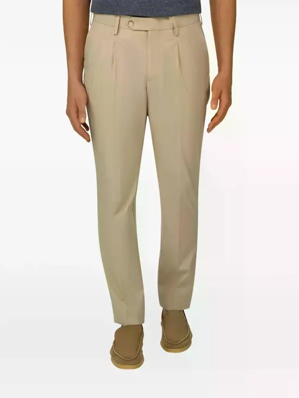 Boggi Milano Pleated Trousers