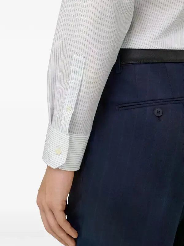 Boggi Milano Striped Shirt - White