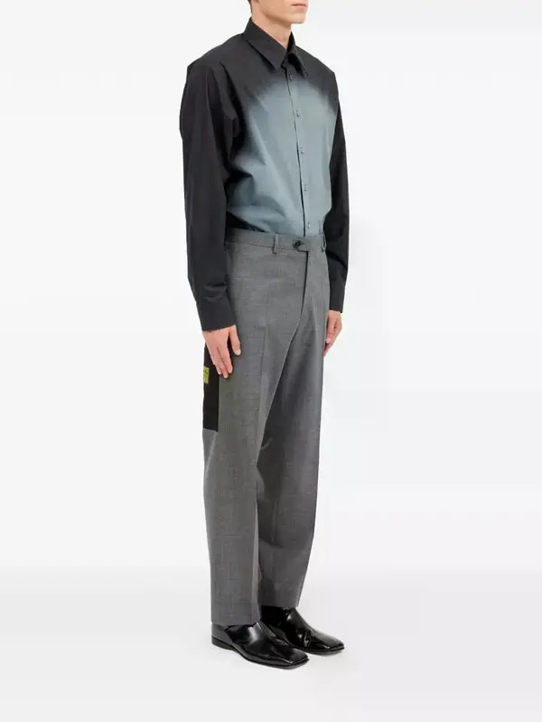 MAISON MARGIELA Belt-loops Trousers - Grey