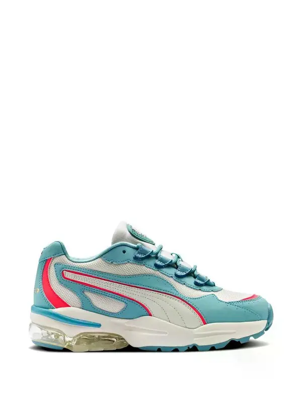 PUMA Lace-up Panelled Sneakers - Blue