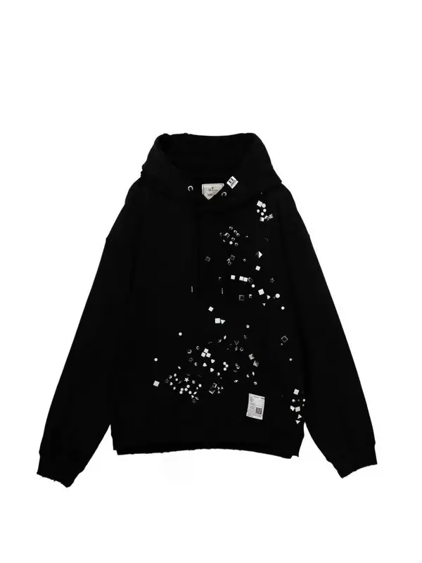Mihara Yasuhiro Stud-embellished Hoodie