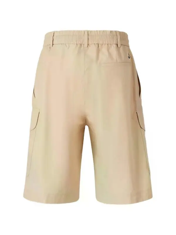 Moncler Cargo Drawstring Shorts - Neutrals