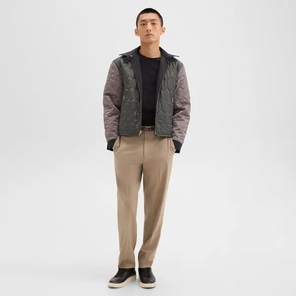 Theory Relaxed Wool Gabardine Pant