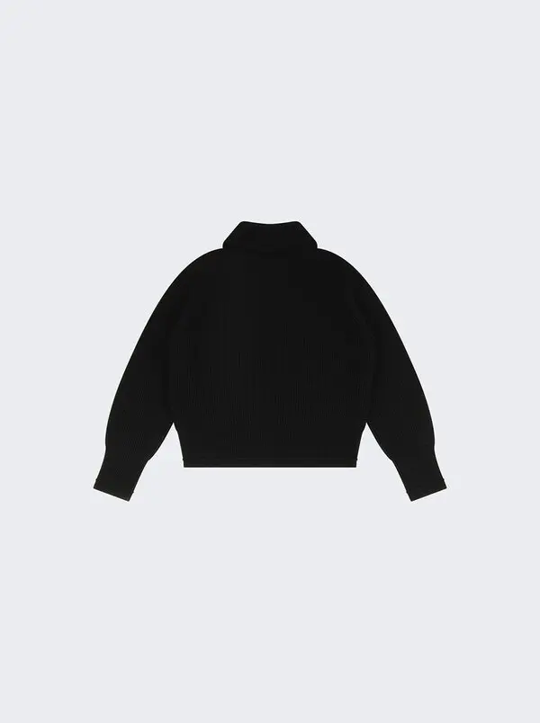 ENTIRE STUDIOS Blimp Quarter Zip - Black