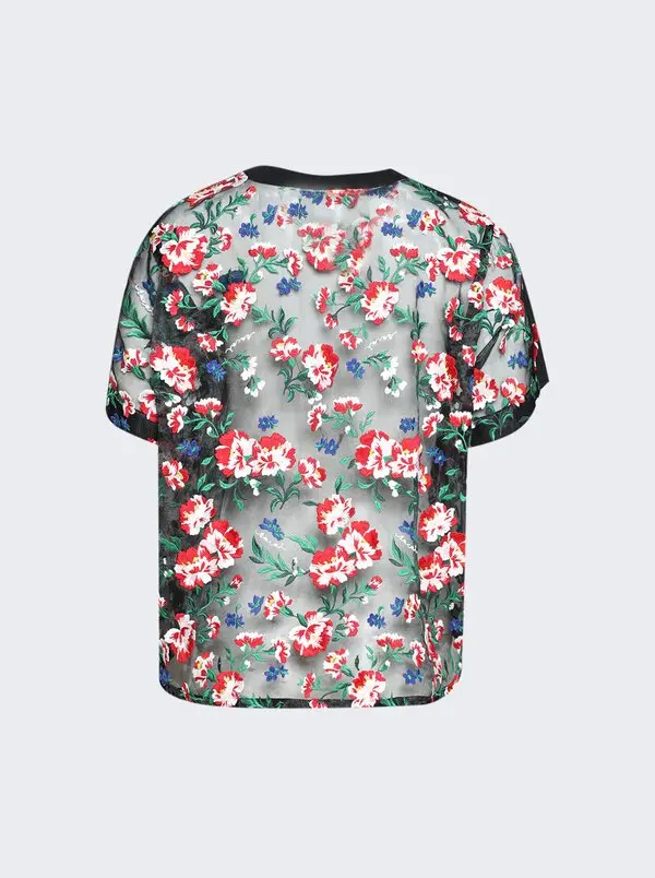 Sacai Floral Tee