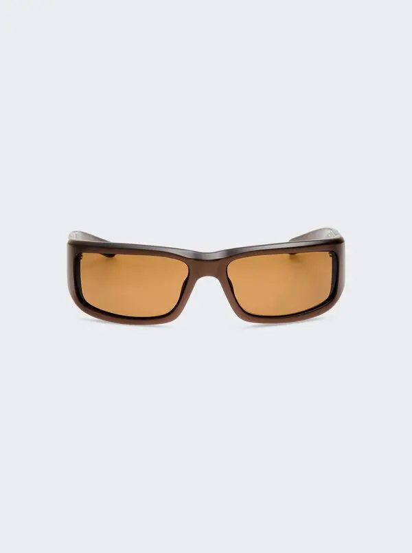 Jacquemus Aero Sunglasses - Brown