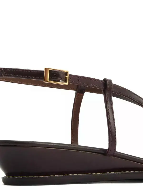 GIUSEPPE ZANOTTI Amhelia Wedge Sandals - Brown