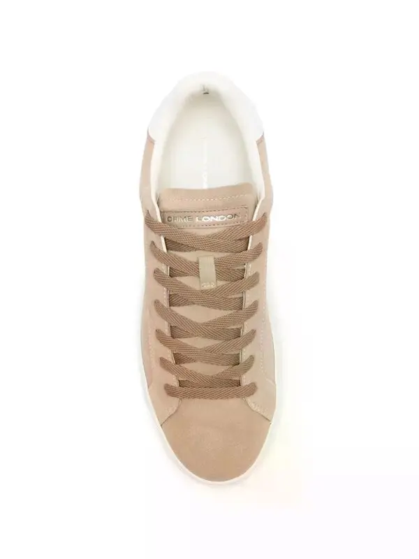 CRIME LONDON Blade Suede Sneakers - Neutrals