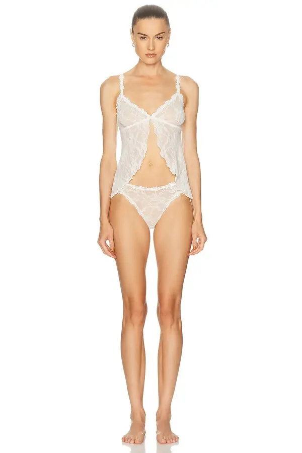 SKIMS Stretch Lace Babydoll Top