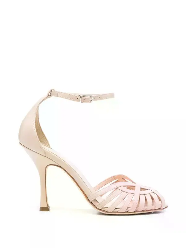 ANNA F. Woven Strap Sandals