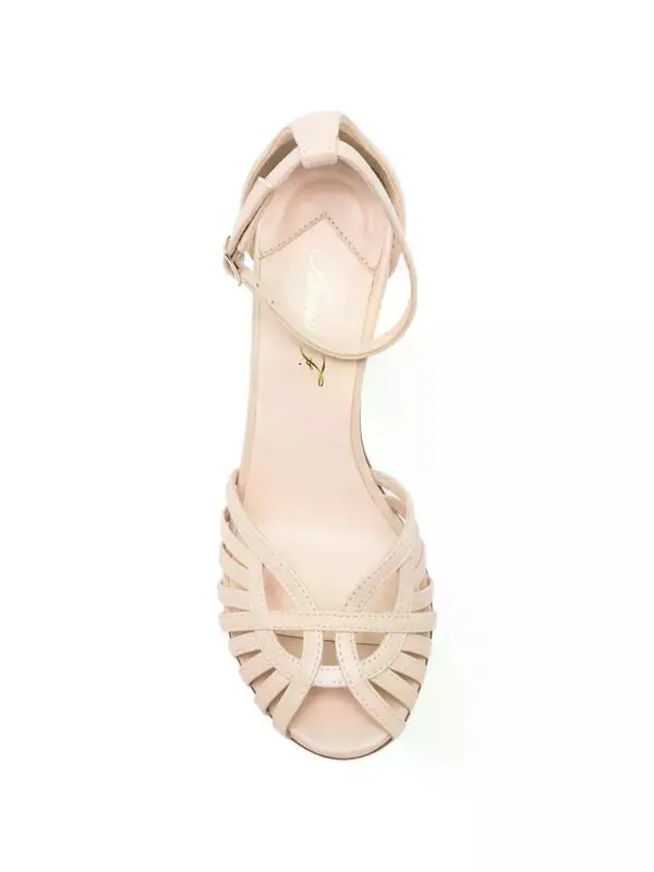 ANNA F. Woven Strap Sandals