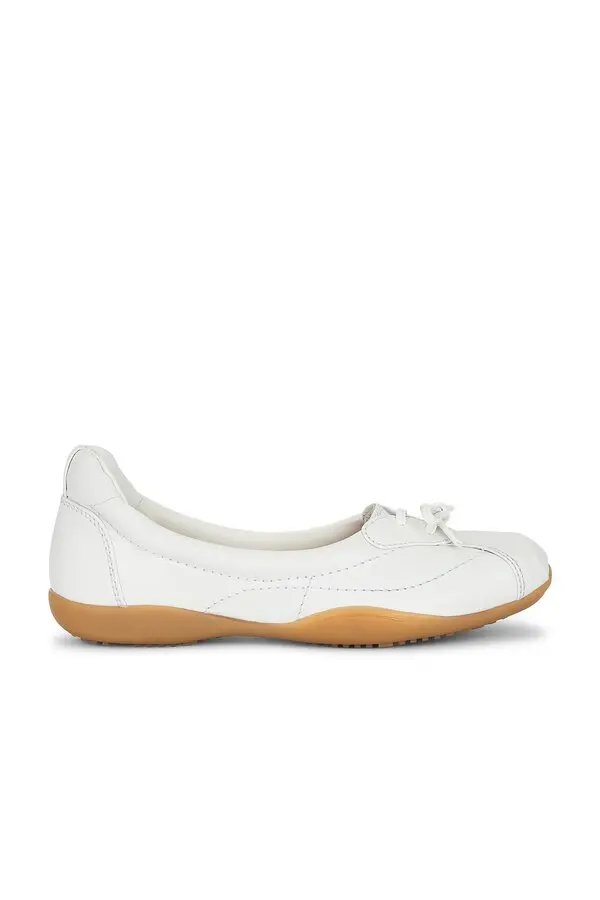 Sandy Liang Ballerina Sneaker - White