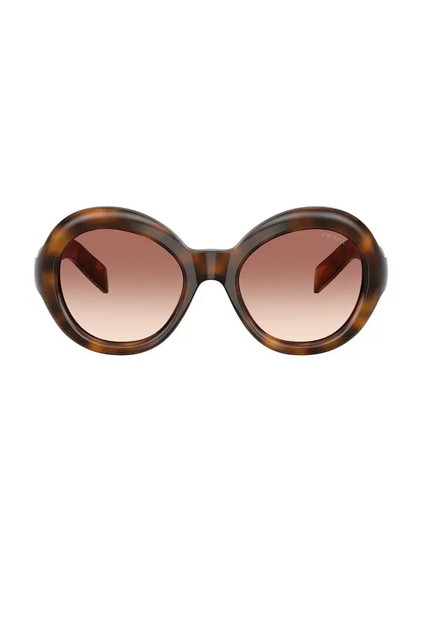 Prada Phantos Sunglasses - Pink & Brown