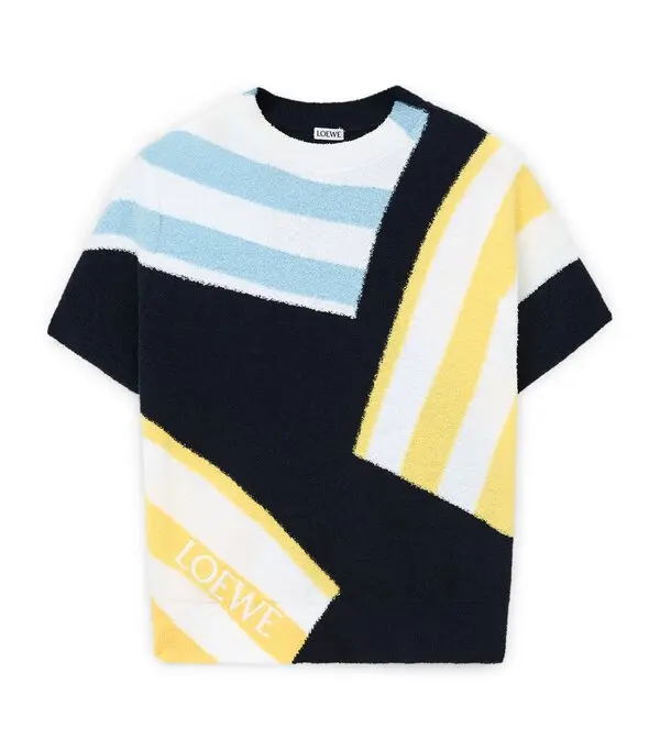 Loewe Geometric Short-sleeve Sweater