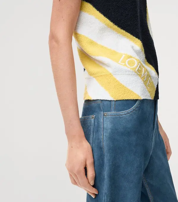 Loewe Geometric Short-sleeve Sweater