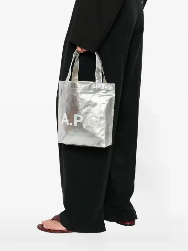 A.p.c. Small Lou Logo-detail Tote Bag