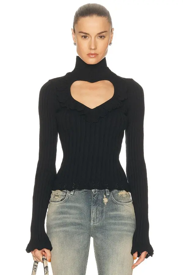 Balenciaga Heart Top
