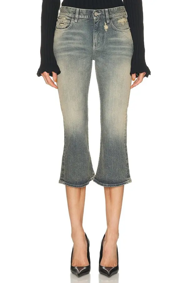 Balenciaga Lace Flared Capri