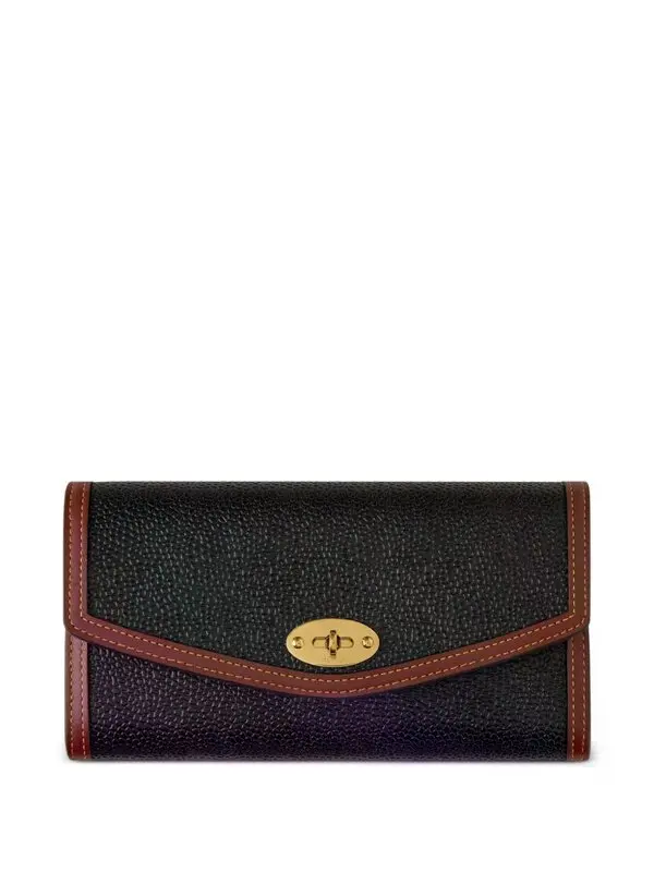 Mulberry Darley Grained Wallet - Black