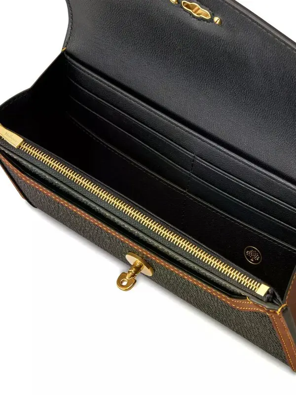 Mulberry Darley Grained Wallet - Black