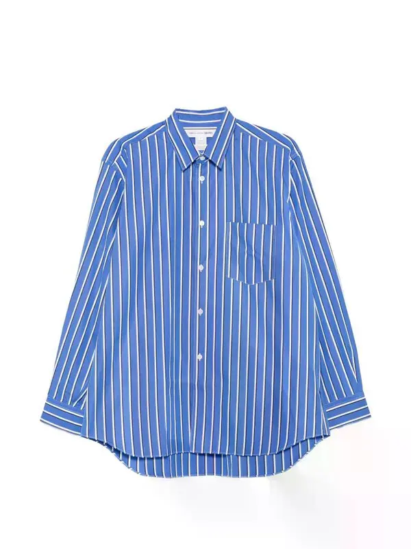 Comme Des Garçons Striped Pocket Shirt