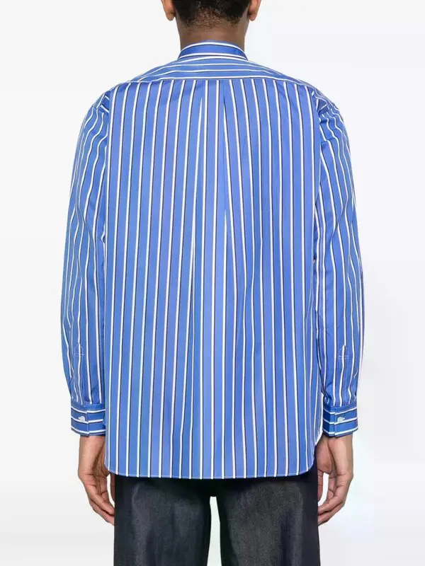 Comme Des Garçons Striped Pocket Shirt