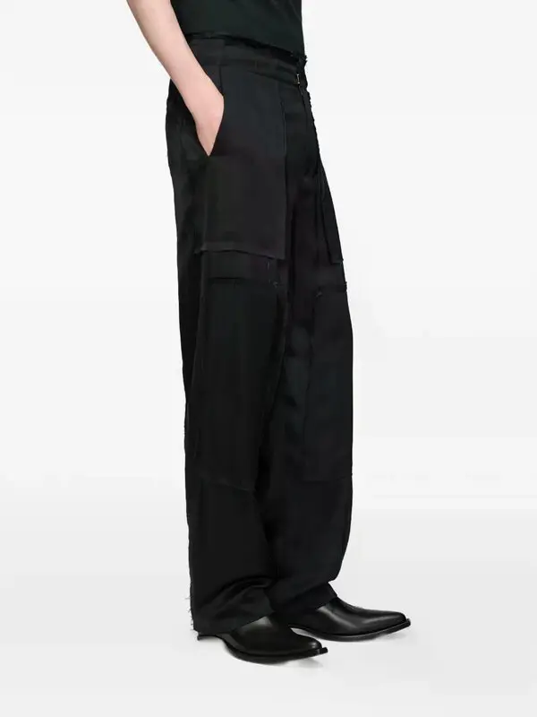 MAISON MARGIELA Raw Seam Wide-leg Trousers