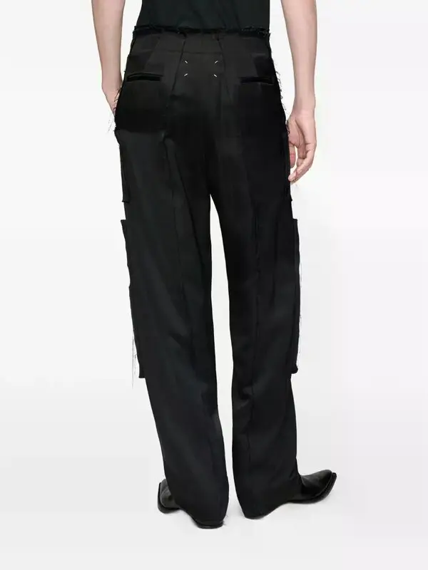 MAISON MARGIELA Raw Seam Wide-leg Trousers